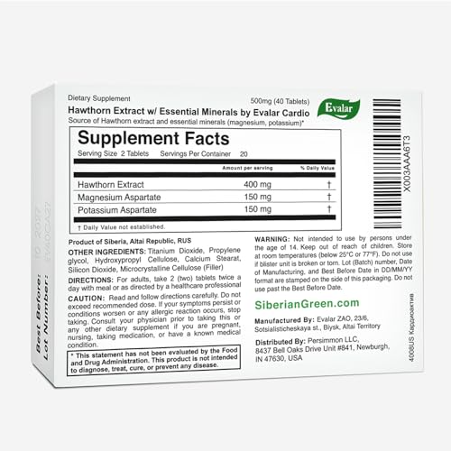 Herbal remedy with hawthorn benefits