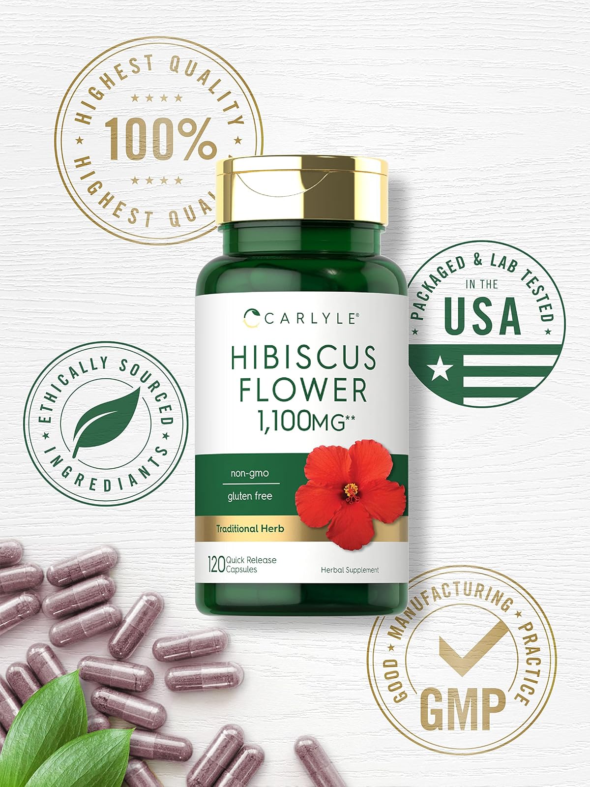 herbal remedy with hibiscus extract
