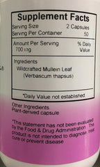 herbal remedy with mullein extract