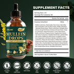 Herbal remedy with mullein extract