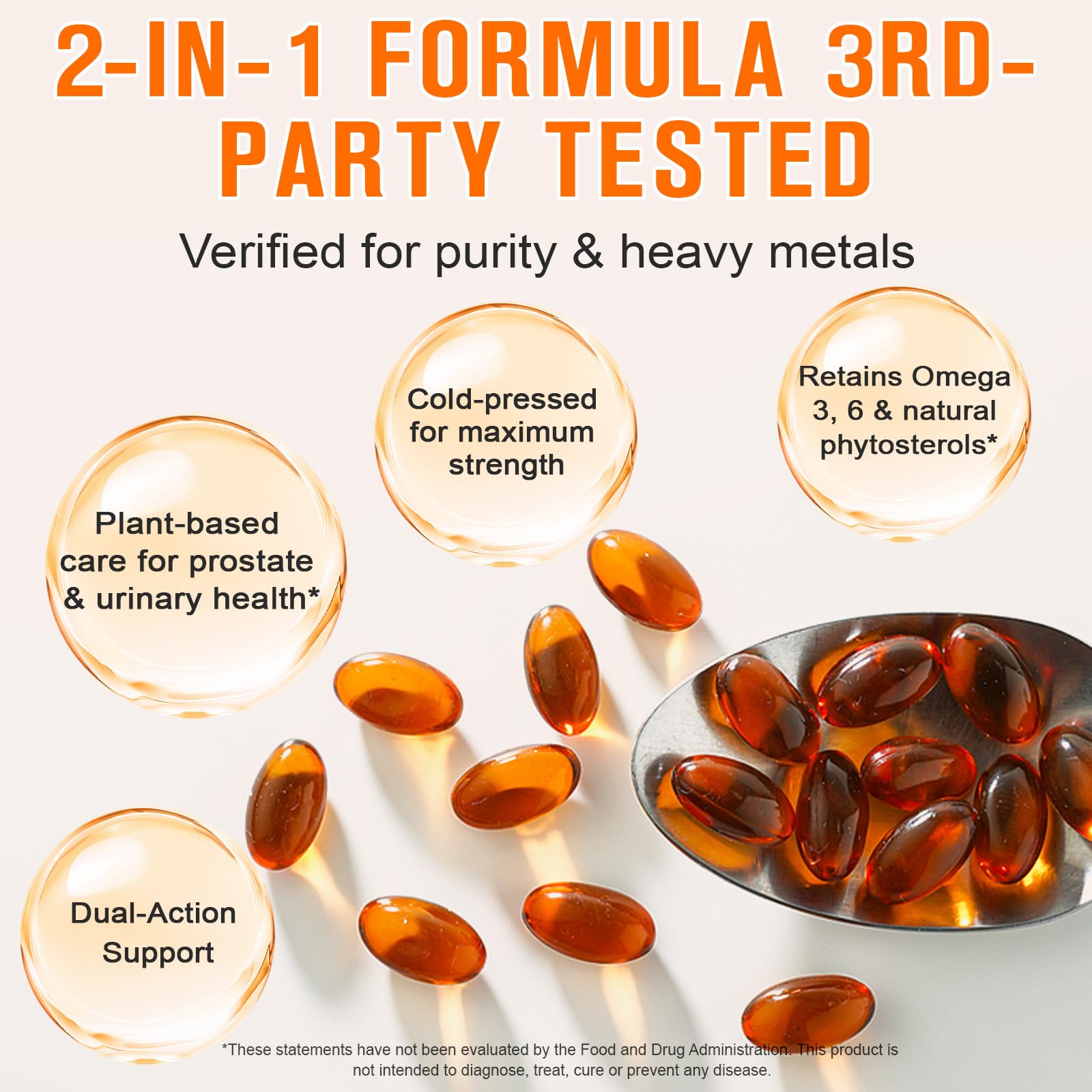 Herbal remedy with pumpkin seed oil