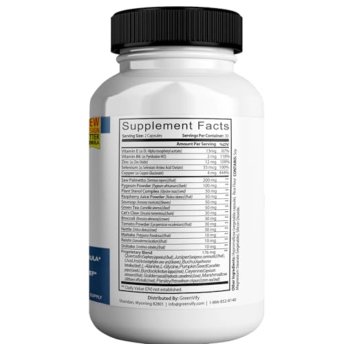 herbal remedy with saw palmetto extract