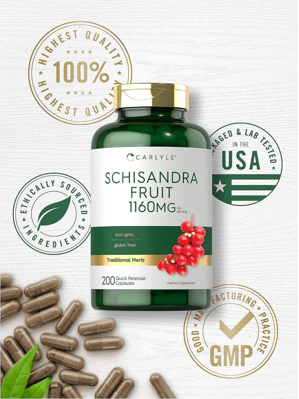 herbal remedy with Schisandra extract