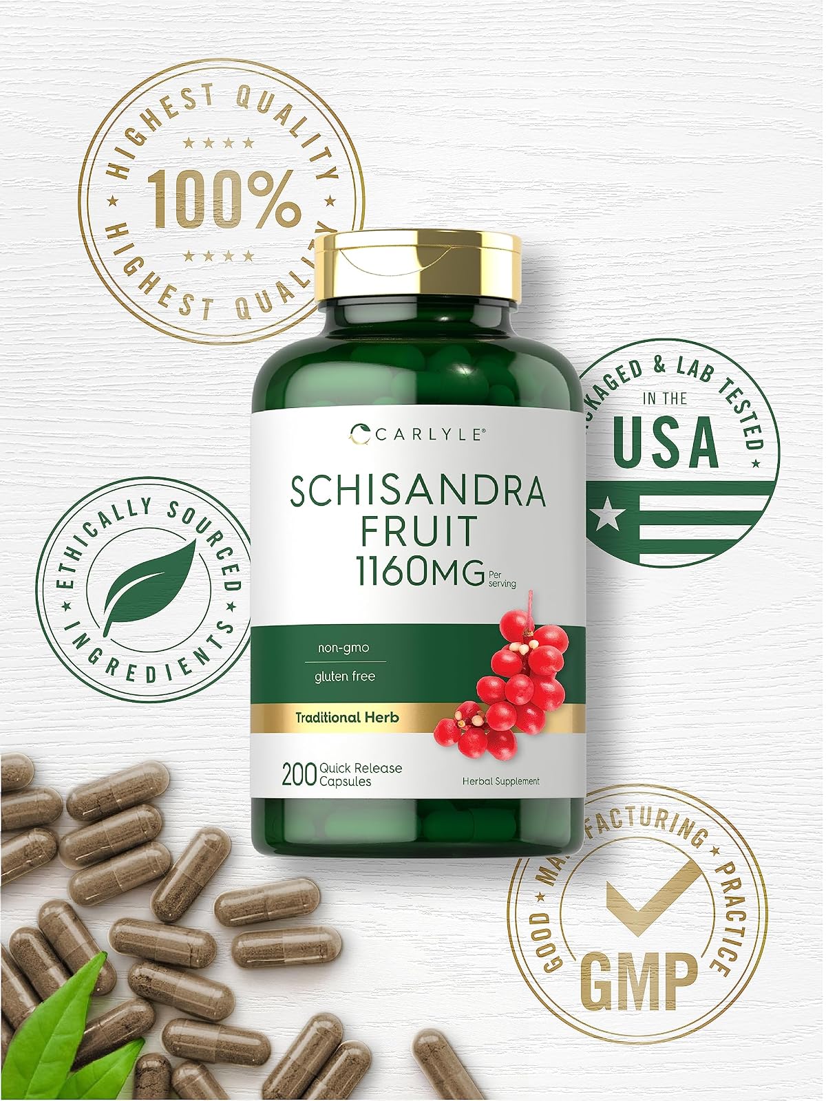 herbal remedy with Schisandra extract