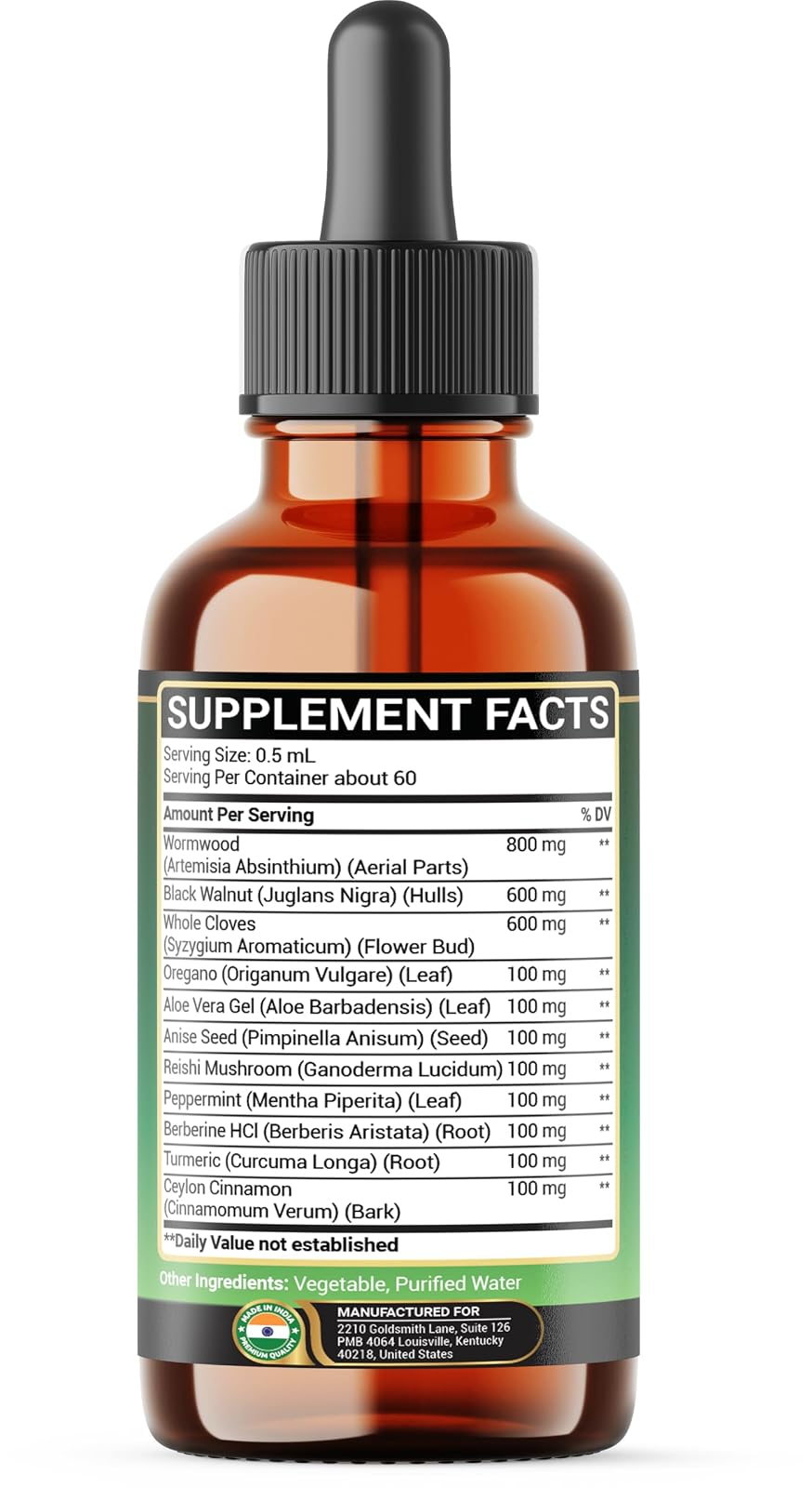 Herbal remedy with turkey tail mushroom