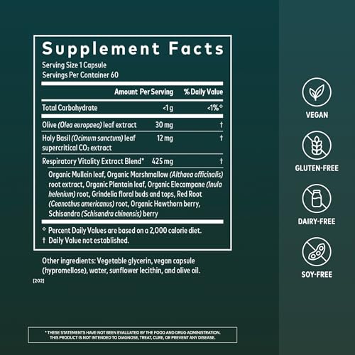 herbal respiratory health capsules