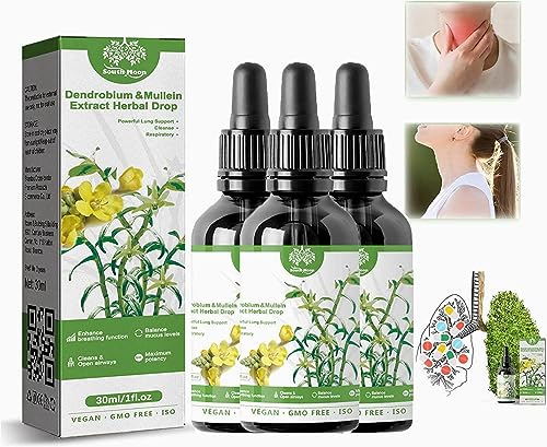 herbal respiratory relief drops for lung support
