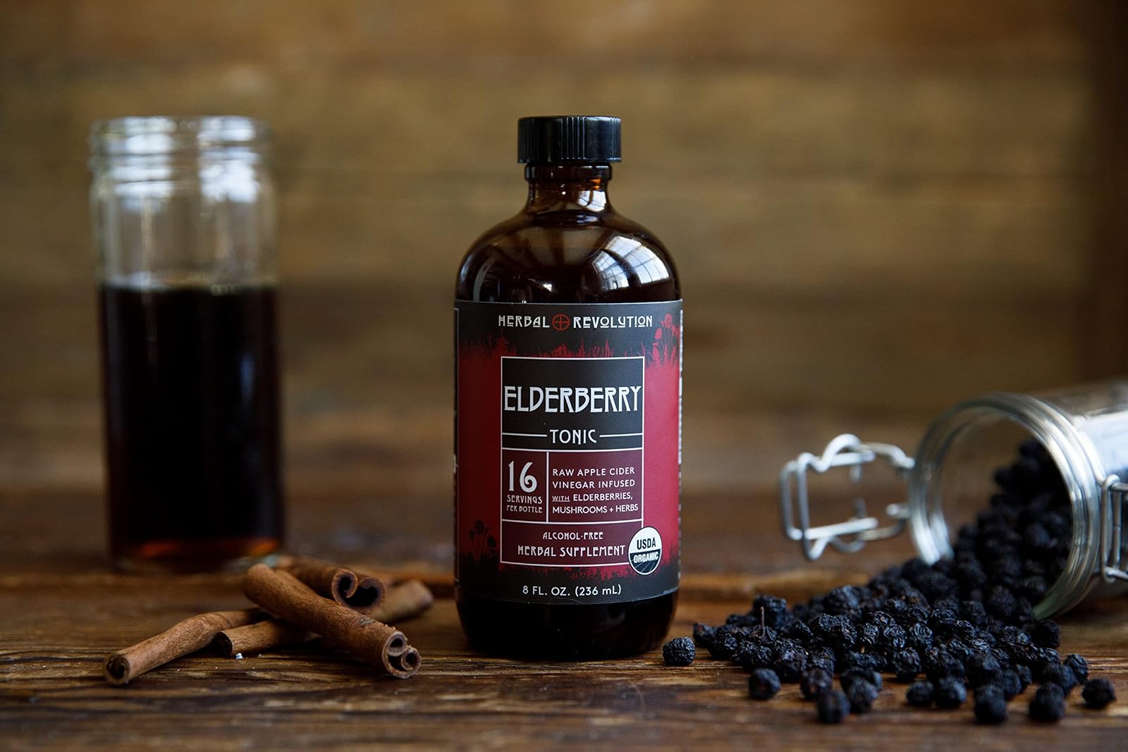 Herbal Revolution elderberry syrup for colds