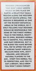 herbal rooibos tea for relaxation