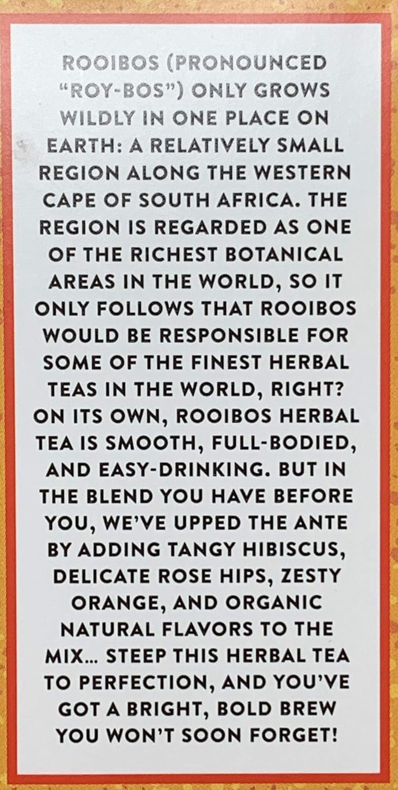 herbal rooibos tea for relaxation