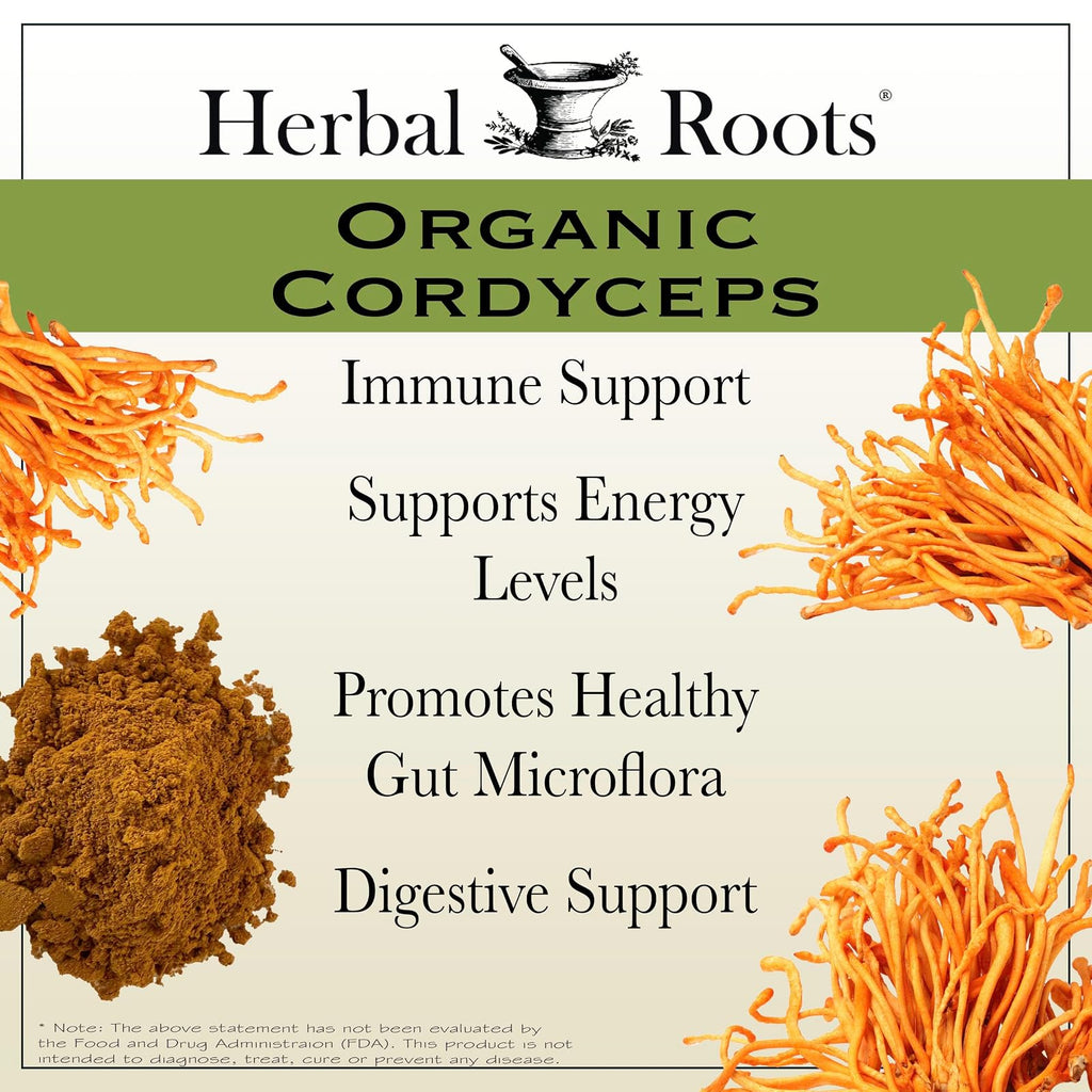 Herbal Roots cordyceps health benefits