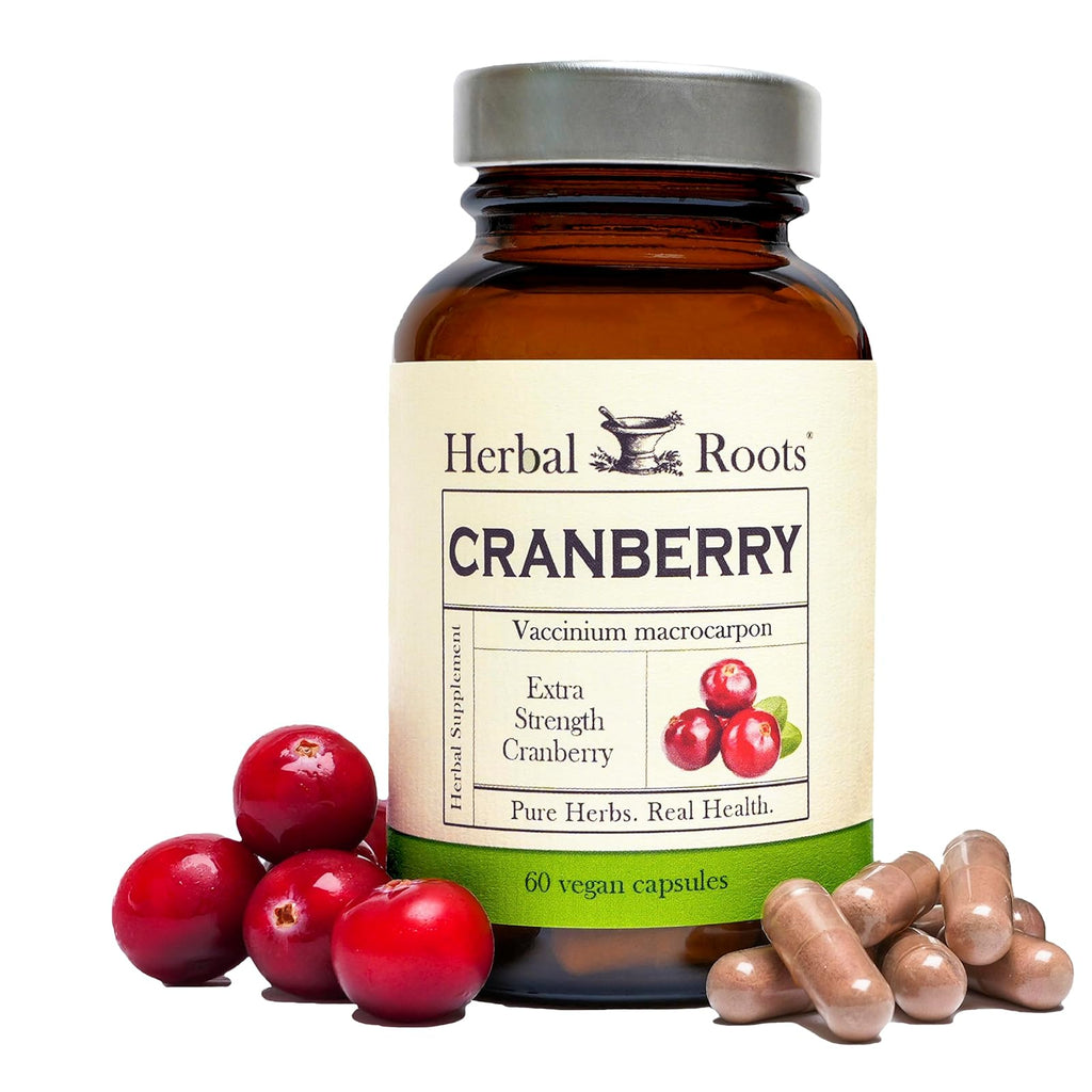 Herbal Roots cranberry capsules for health