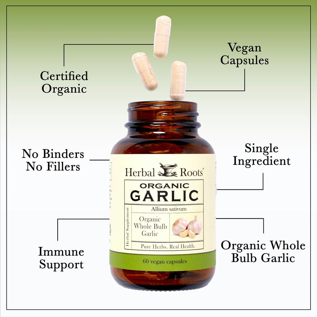Herbal Roots garlic for heart health