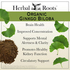 Herbal Roots ginkgo biloba benefits