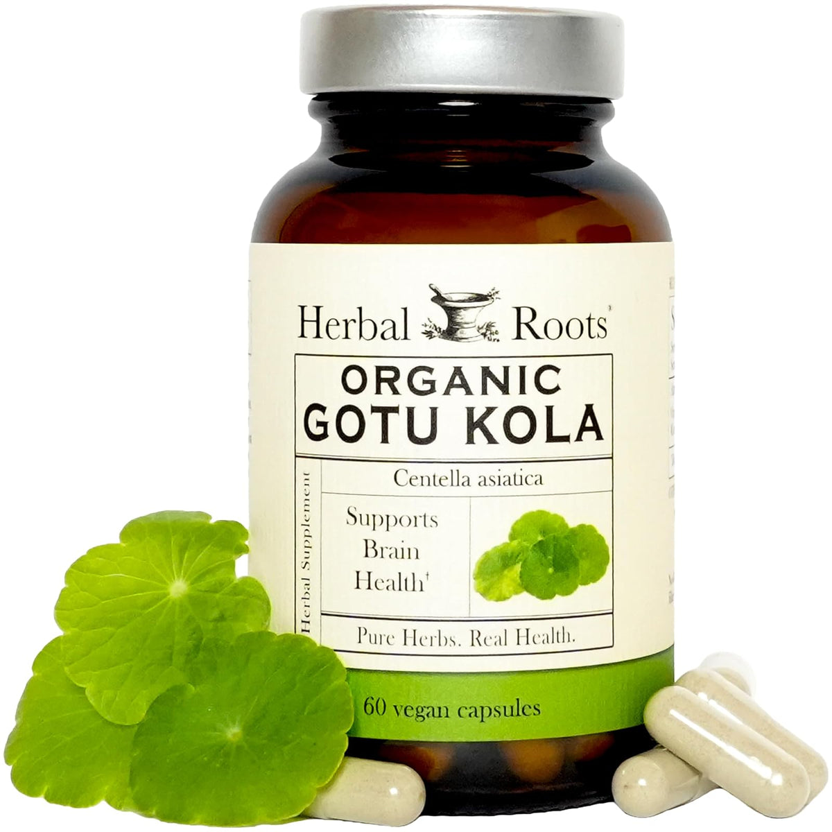 Herbal Roots Gotu Kola capsules