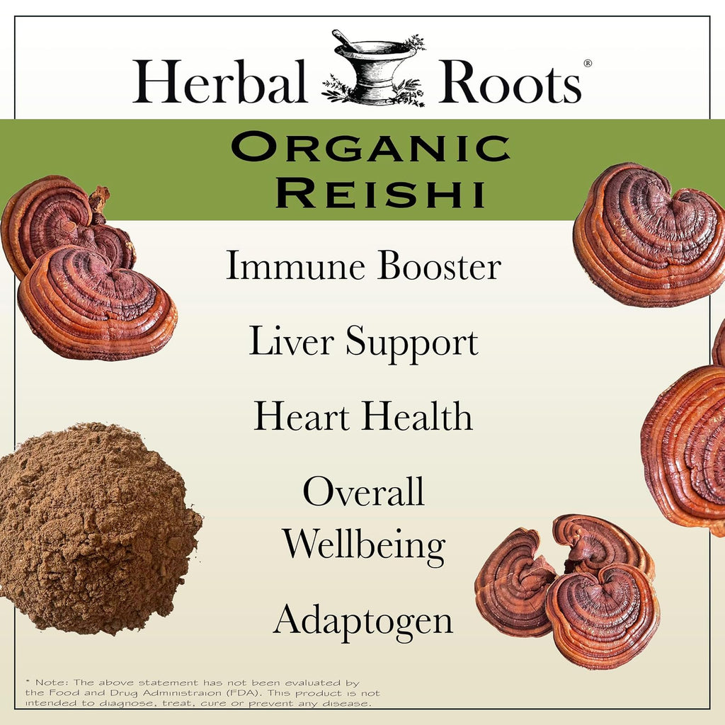 Herbal Roots reishi health benefits