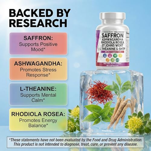 Herbal saffron extract for stress relief