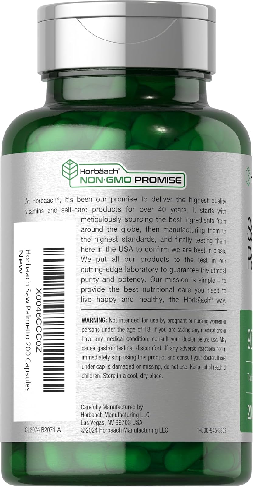 herbal saw palmetto for hair health