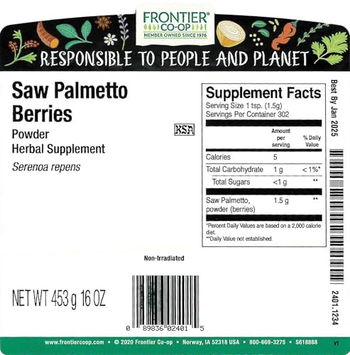herbal saw palmetto for men's health