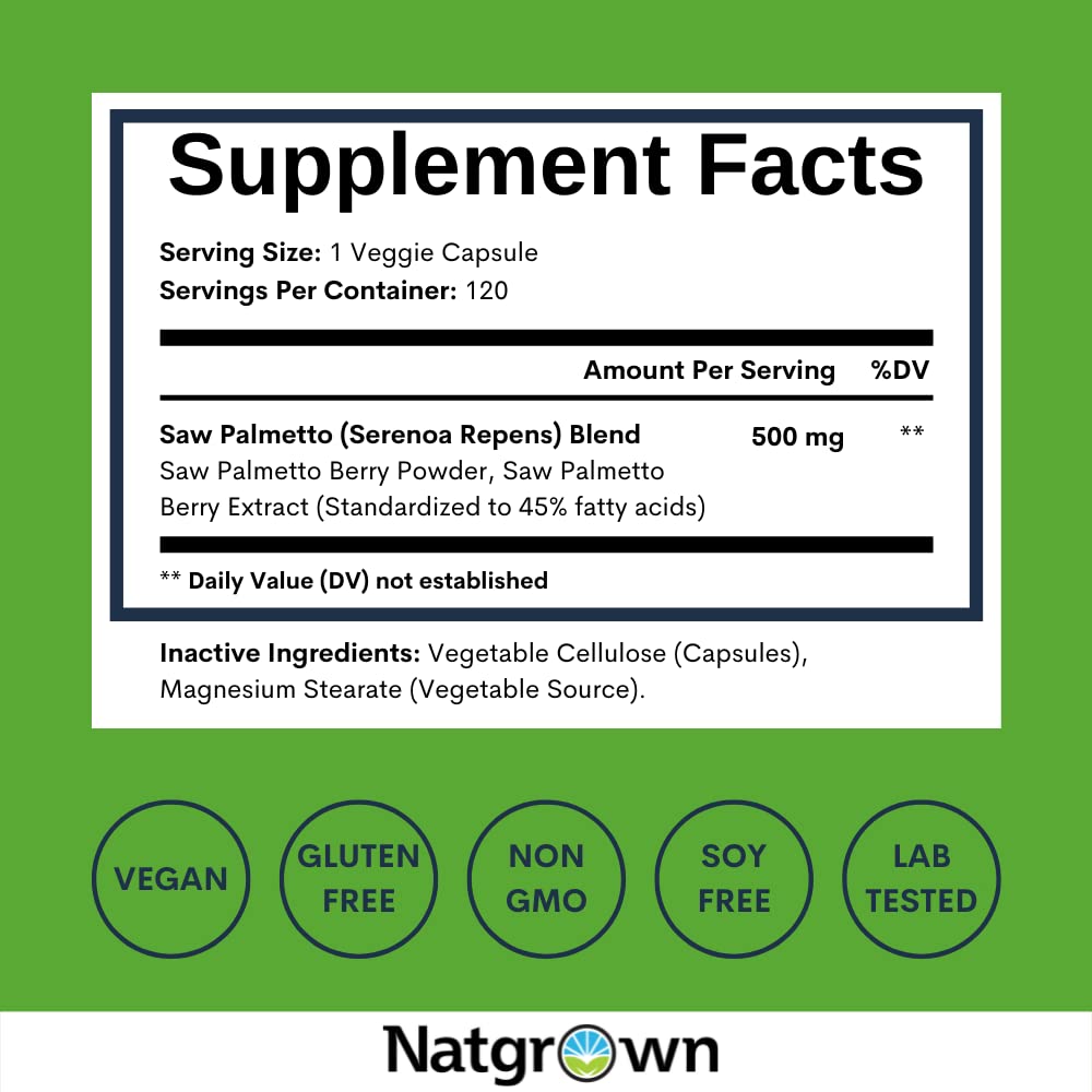 herbal saw palmetto for prostate support