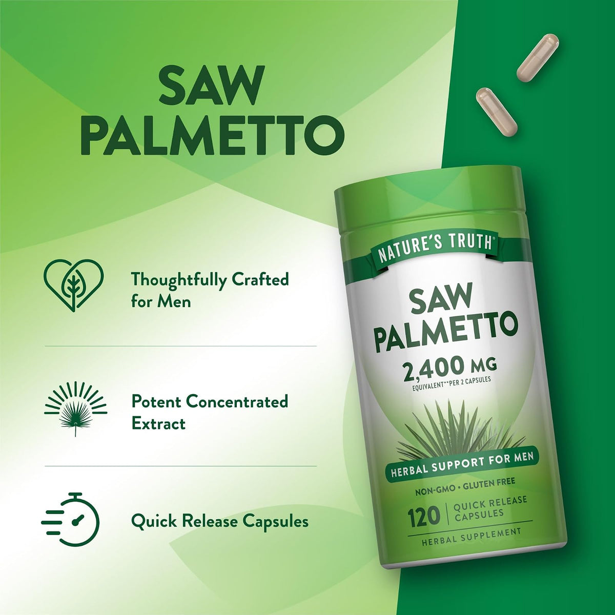 herbal saw palmetto for wellness