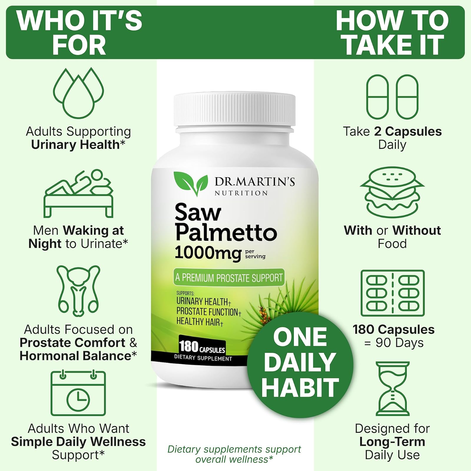 herbal saw palmetto for wellness