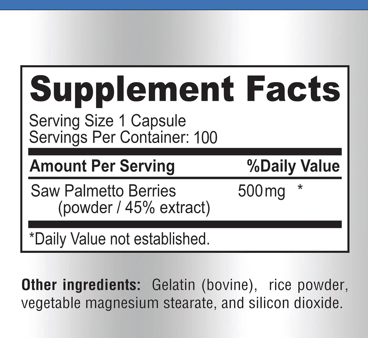 herbal saw palmetto for wellness