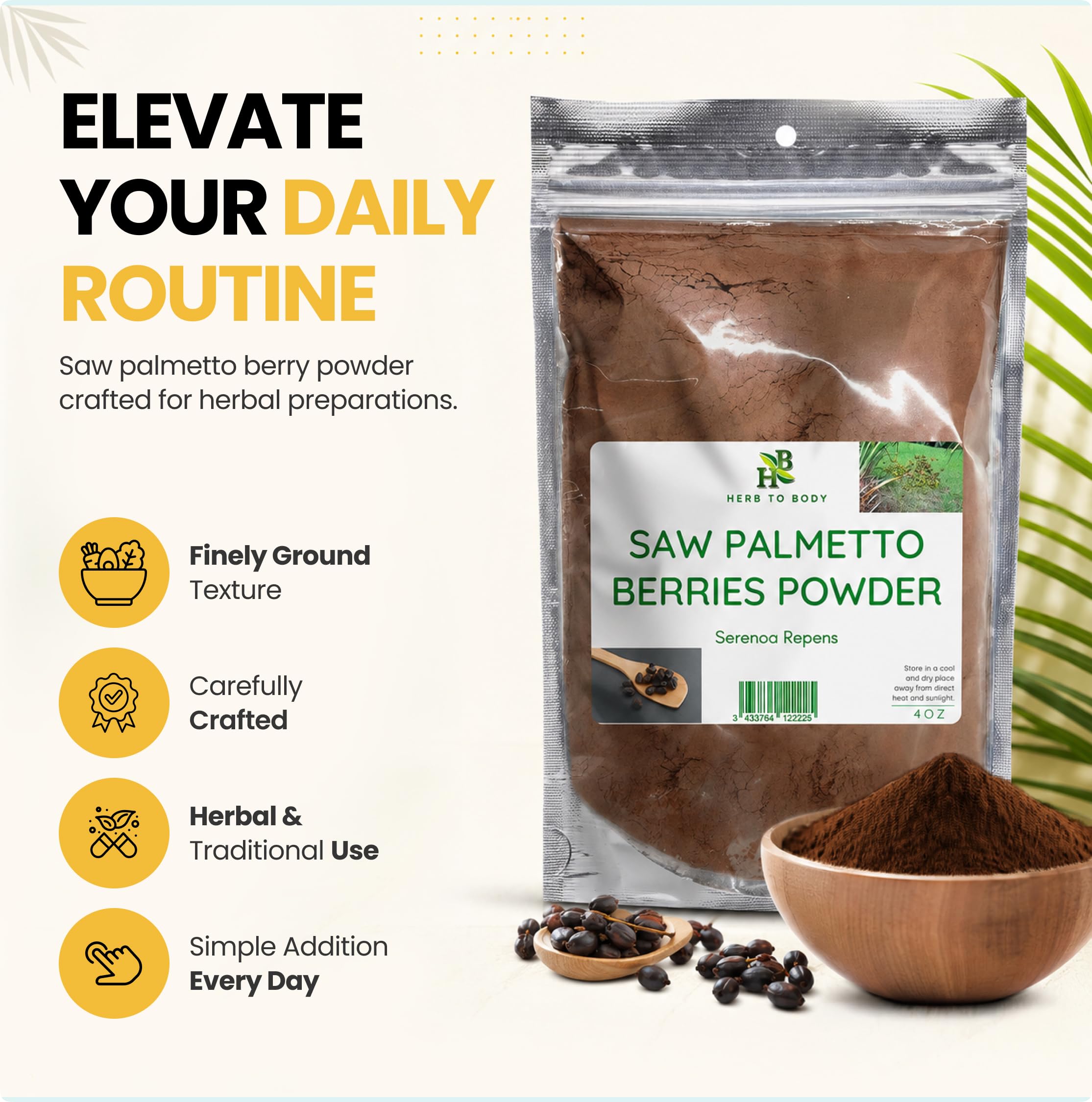 herbal saw palmetto supplement benefits