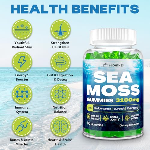 herbal sea moss gummies for vitality