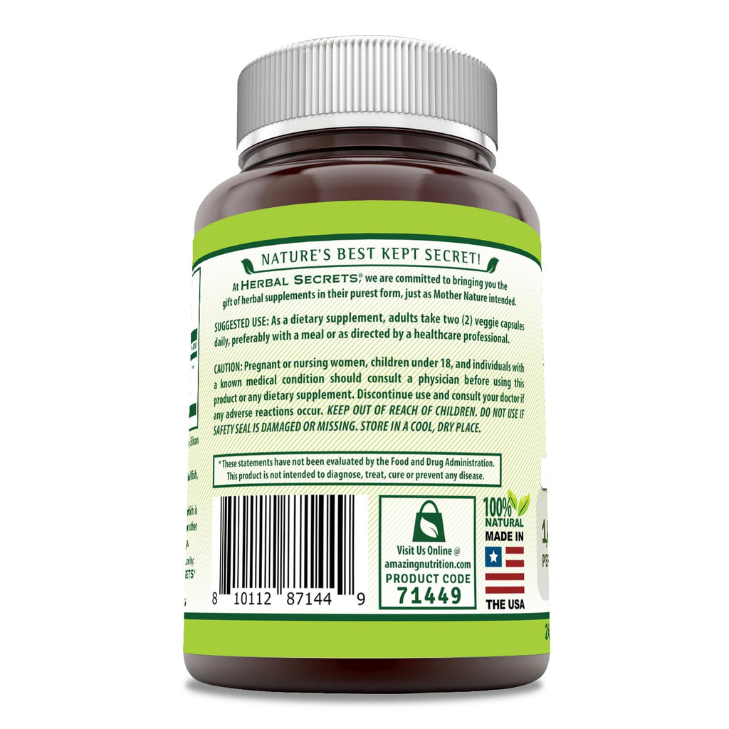 Herbal Secrets 1000 mg Holy Basil supplement
