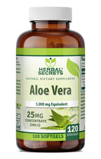 Herbal Secrets Aloe Vera softgels