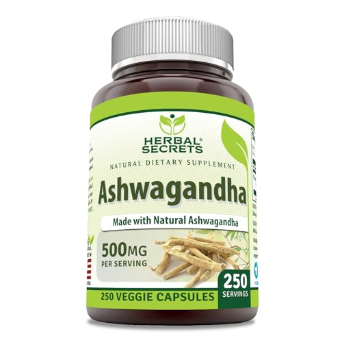 Herbal Secrets Ashwagandha veggie capsules