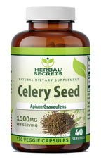 Herbal Secrets celery seed extract benefits