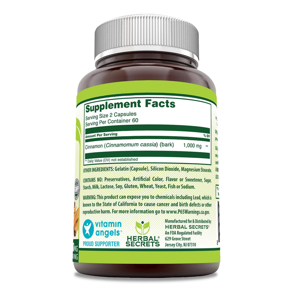 Herbal Secrets Ceylon cinnamon benefits