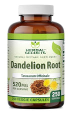 Herbal Secrets Dandelion Root capsules