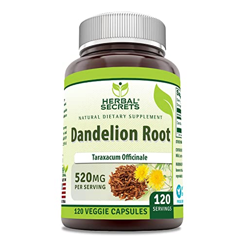 Herbal Secrets Dandelion Root capsules