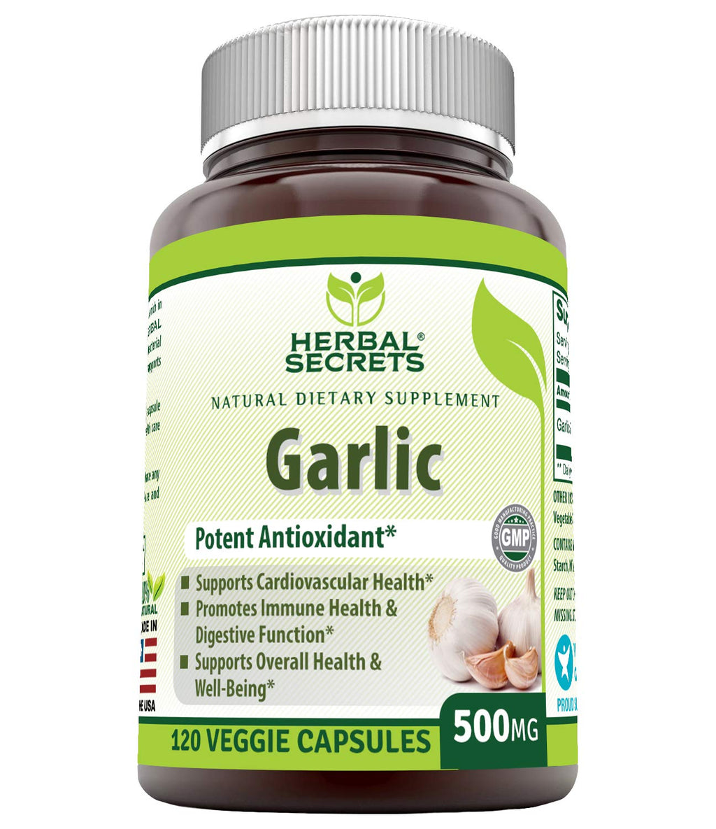 Herbal Secrets garlic veggie capsules