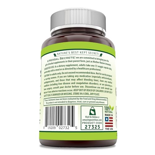 Herbal Secrets ginkgo biloba product review