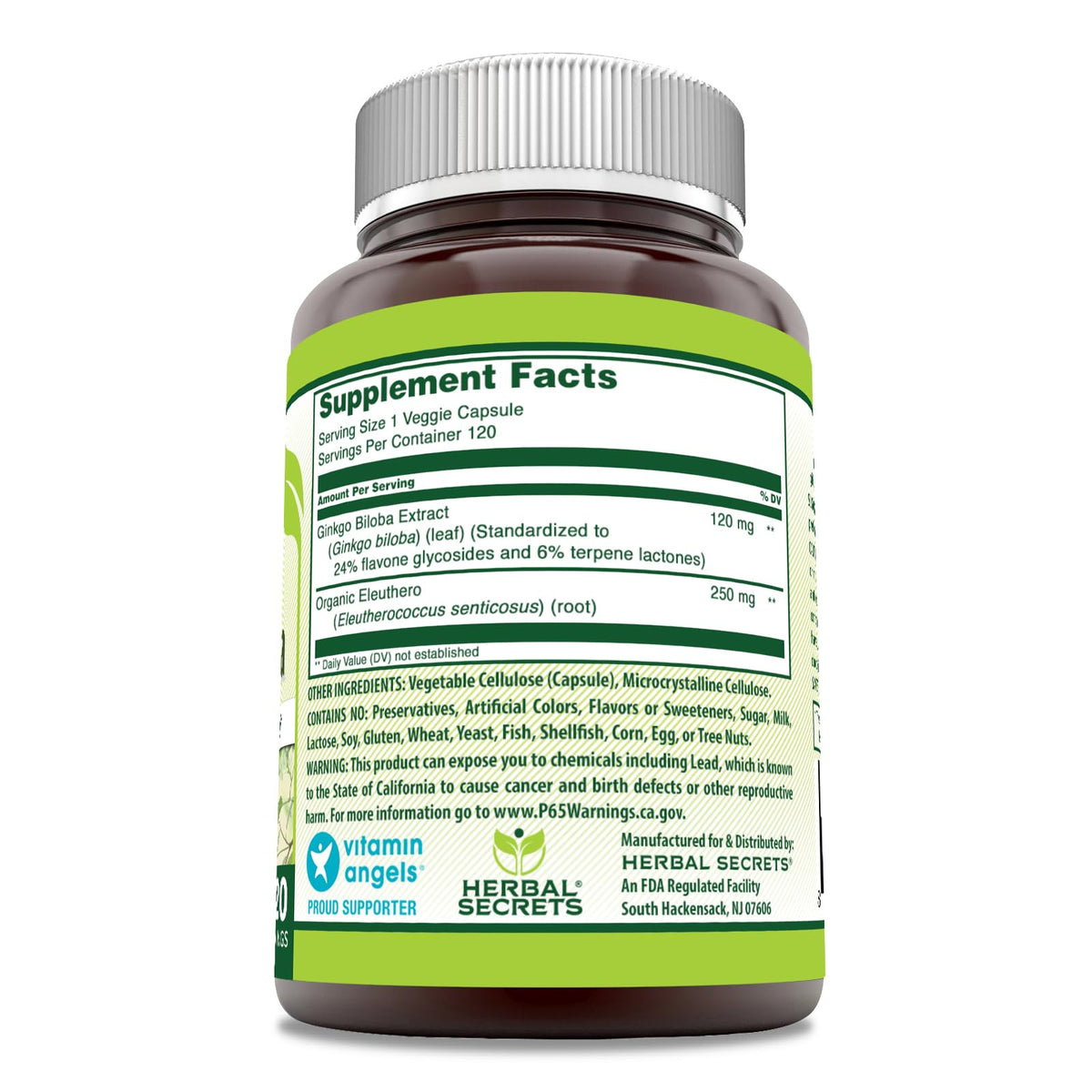 Herbal Secrets ginkgo biloba supplement benefits