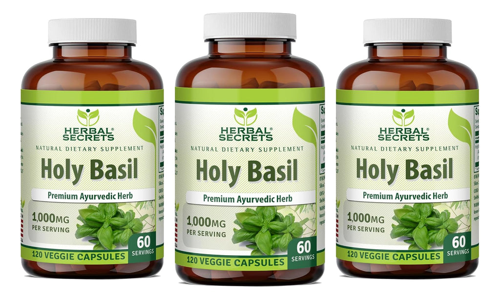 Herbal Secrets Holy Basil capsules