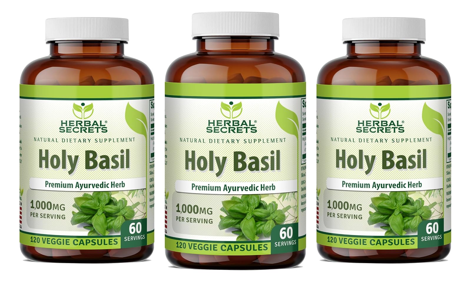 Herbal Secrets Holy Basil capsules