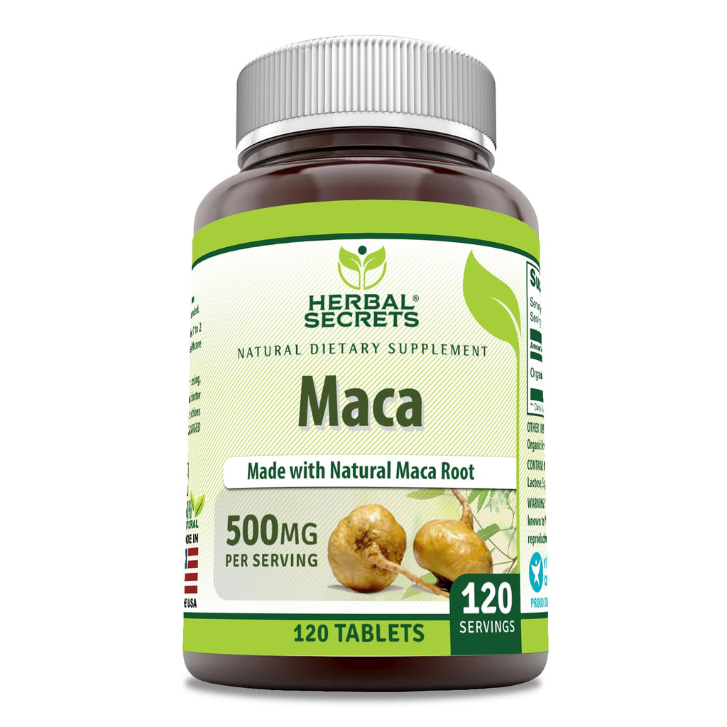 Herbal Secrets Maca supplement benefits