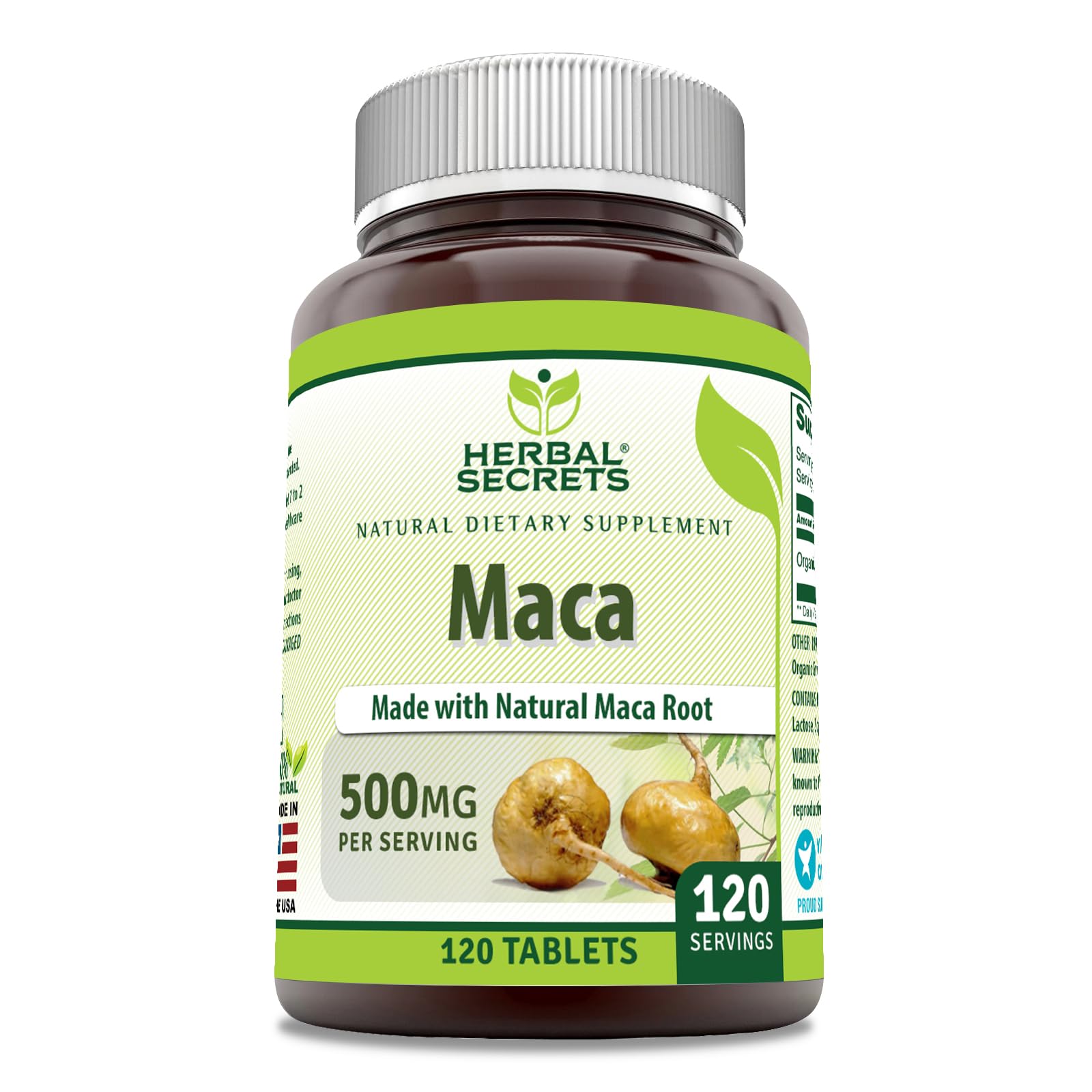 Herbal Secrets Maca supplement benefits