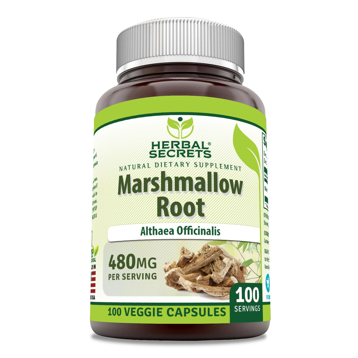 Herbal Secrets marshmallow extract capsules
