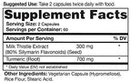 Herbal Secrets milk thistle capsules