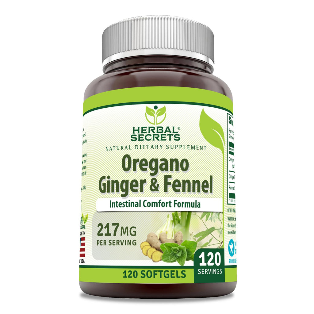 Herbal Secrets oregano supplement benefits