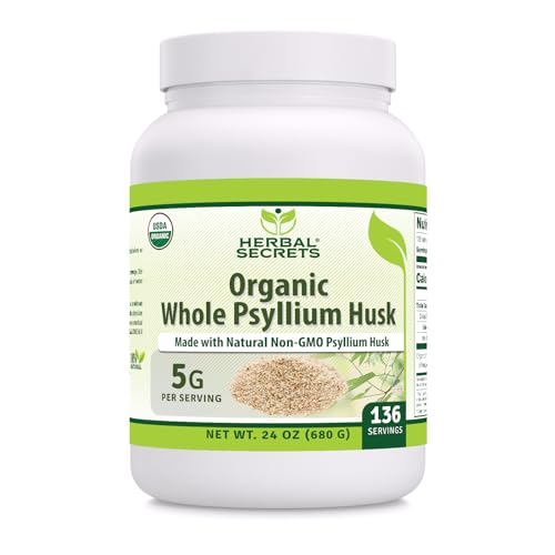 Herbal Secrets psyllium fiber supplement