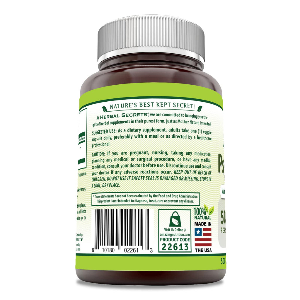 Herbal Secrets psyllium for daily wellness