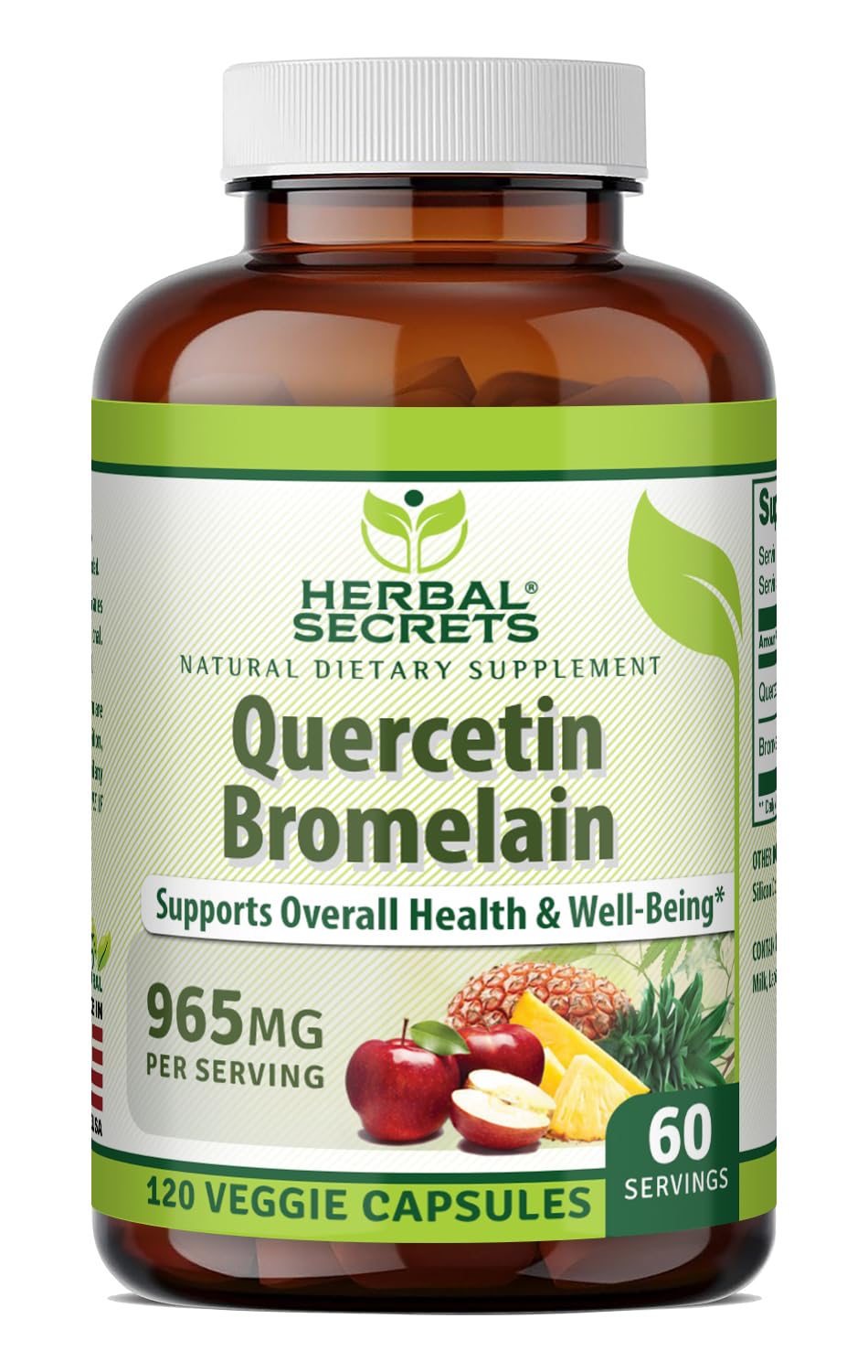 Herbal Secrets Quercetin veggie capsules