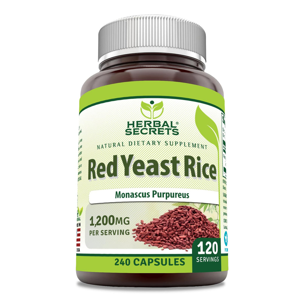 Herbal Secrets Red Yeast Rice capsules